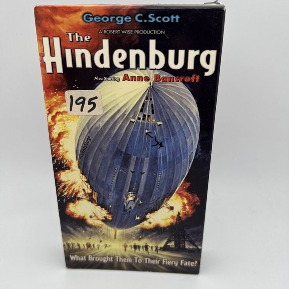 Media | The Hindenburg Vhs George C Scott Anne Bancroft William ...